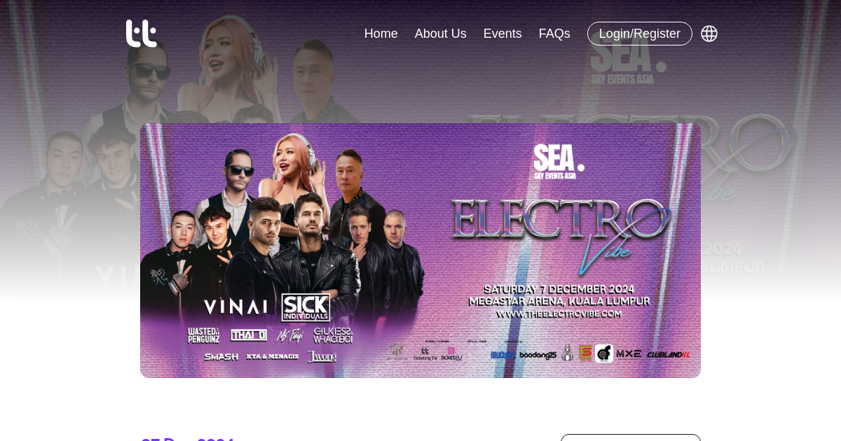 ELECTRO VIBE 2024 | Concert | TicketingTix